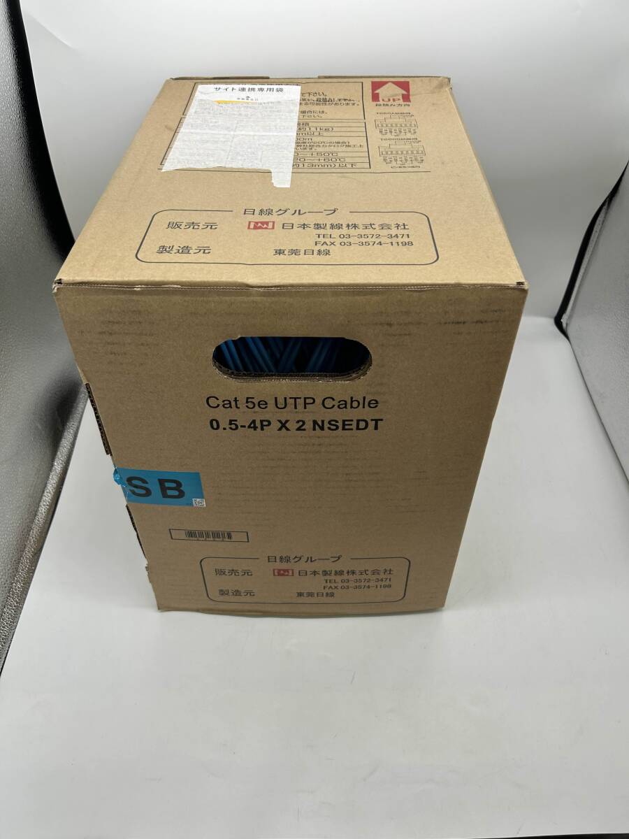 【未使用】【新品】 NSEDT WH CAT5e UTP 0.5-4P 300m LANケーブル の落札情報詳細 - Yahoo!オークション落札価格検索 オークフリー