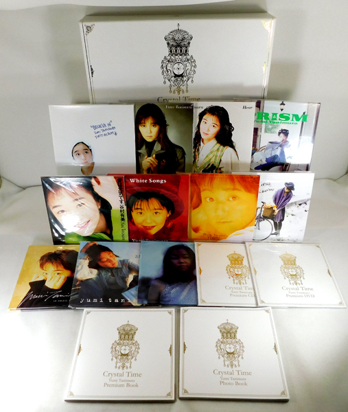 【目立った傷や汚れなし】12CD＋DVD「谷村有美 / Crystal Time 谷村有美 コンプリート・レコーディングス Sony Music Years BOX」生産限定BOX 紙 ...