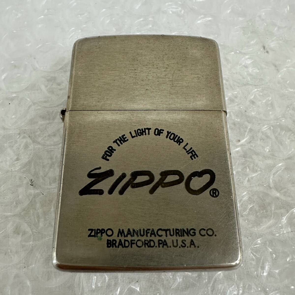 【全体的に状態が悪い】24大/A052887-3/Z101-706/TK4000【名古屋】Zippo ジッポ FOR THE LIGHT OF YOUR LIFE ZIPPO ...
