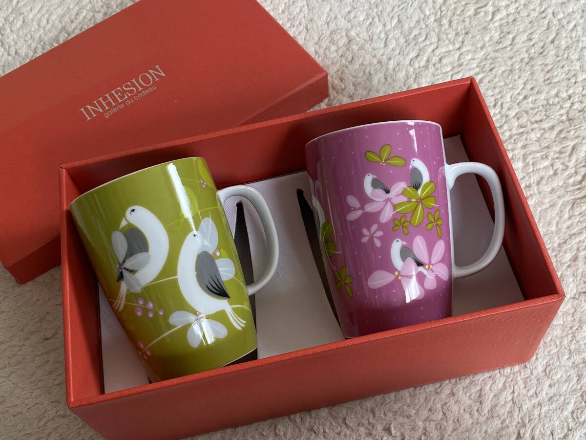 【未使用】★新品【INHESION/インヘシオン】ペアマグカップ★の落札情報詳細 - Yahoo!オークション落札価格検索 オークフリー