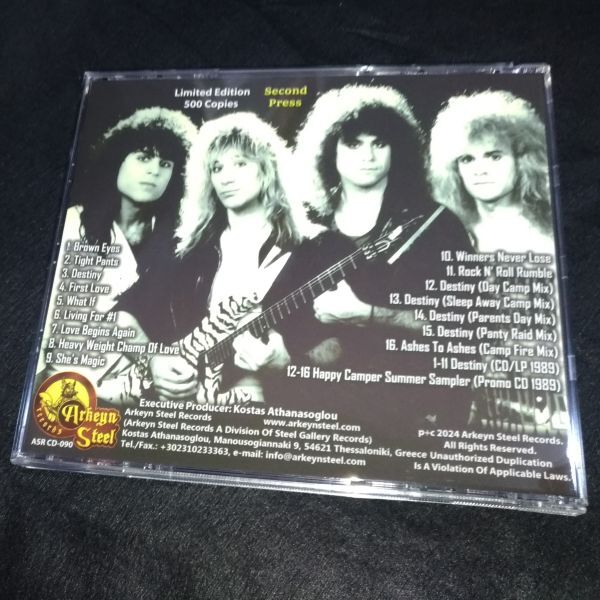 【目立った傷や汚れなし】MARCHELLO - Destiny +5 1989/2024 リマスター 激レア品 1000枚限定 Rock ...