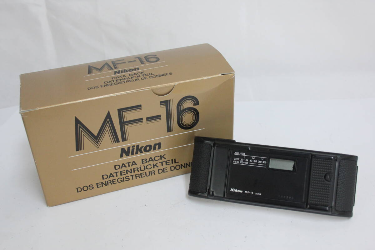 【目立った傷や汚れなし】【返品保証】 【元箱付き】 ニコン Nikon MF-16 データバック v7033の落札情報詳細 - Yahoo!オークション落札価格検索 オークフリー
