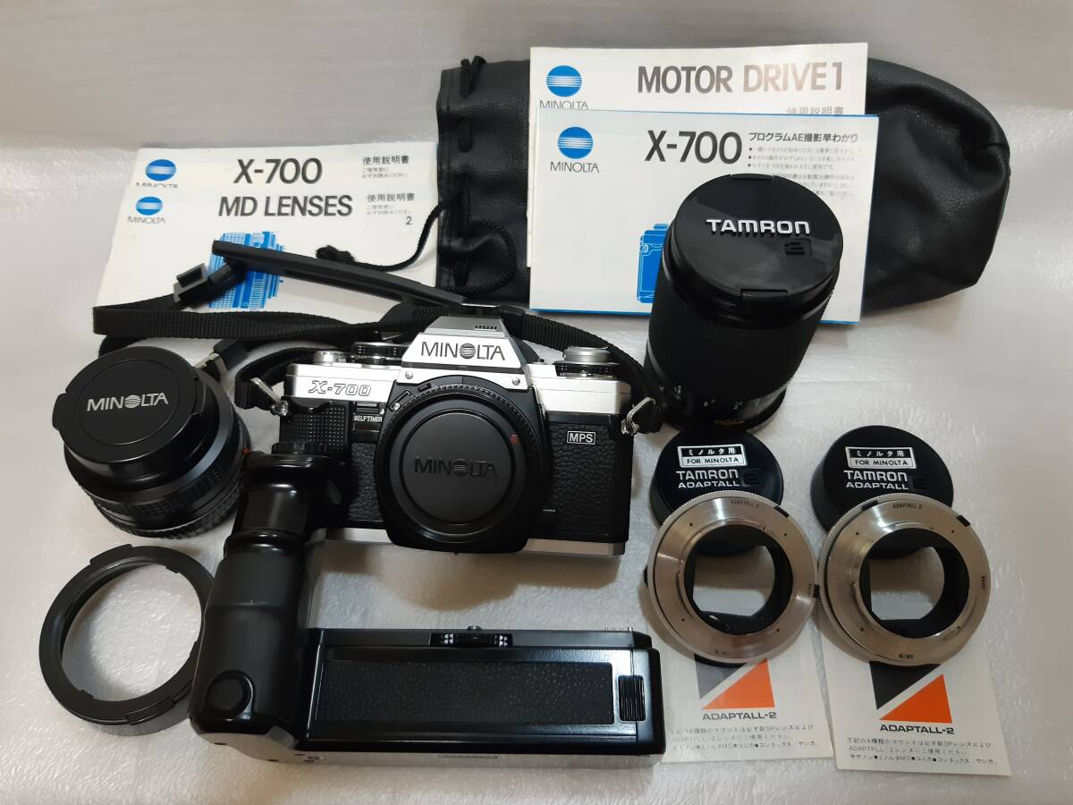 56 カメラ minolta SRM ミノルタ ブラックボディ レンズ MC W.ROKKOR-HG 1:2.8 f=35mm モーター ...