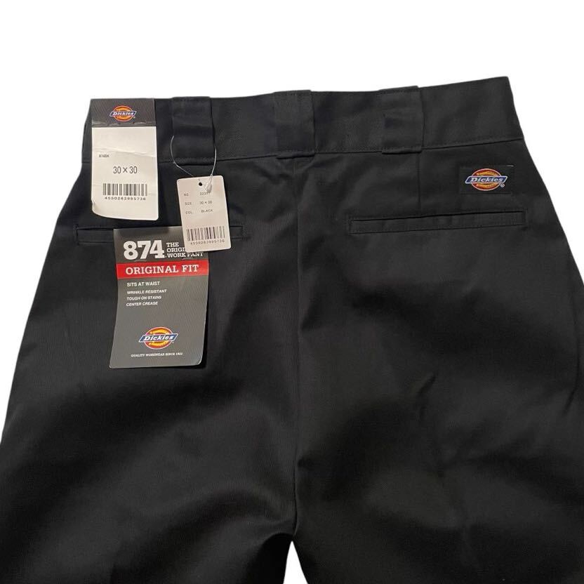 【未使用】漢の定番 874 ワークパンツ デッドストック ディッキーズ 黒 ブラック Dickies チノパンツ チノパン DICKIES work オリジナルフィットの落札情報詳細 ...