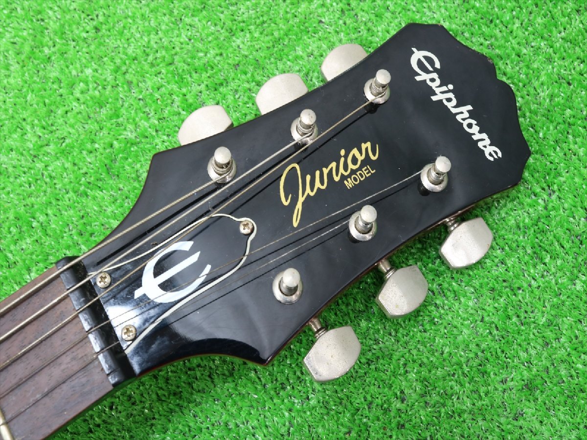 【全体的に状態が悪い】 Epiphone エピフォン レスポール ジュニア Junior エレキギター 24-09-I160の落札情報詳細 - Yahoo!オークション落札価格検索 オークフリー