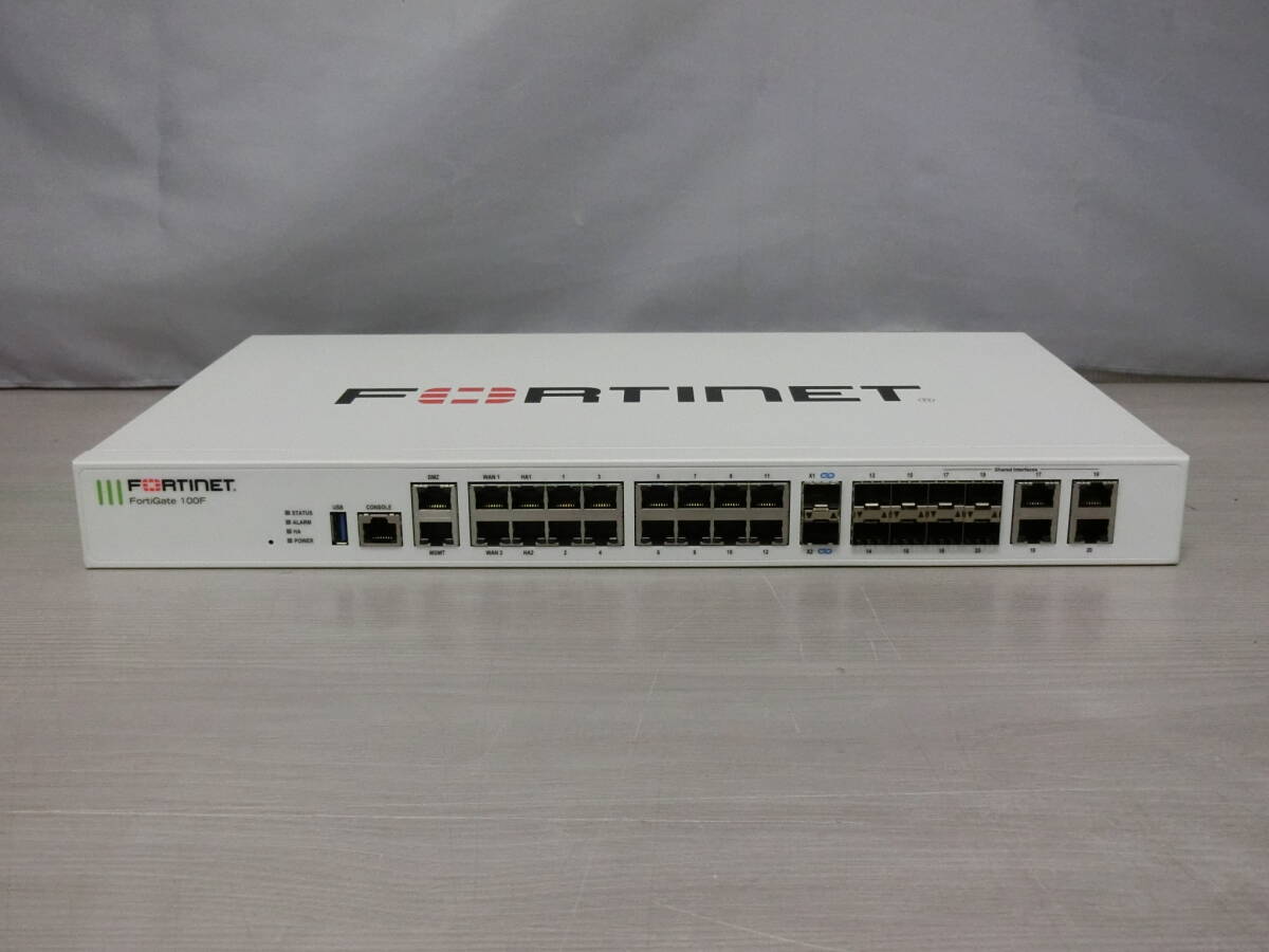 【傷や汚れあり】 FORTINET FortiGate-100F FG-100F の落札情報詳細 - Yahoo!オークション落札価格検索 オークフリー