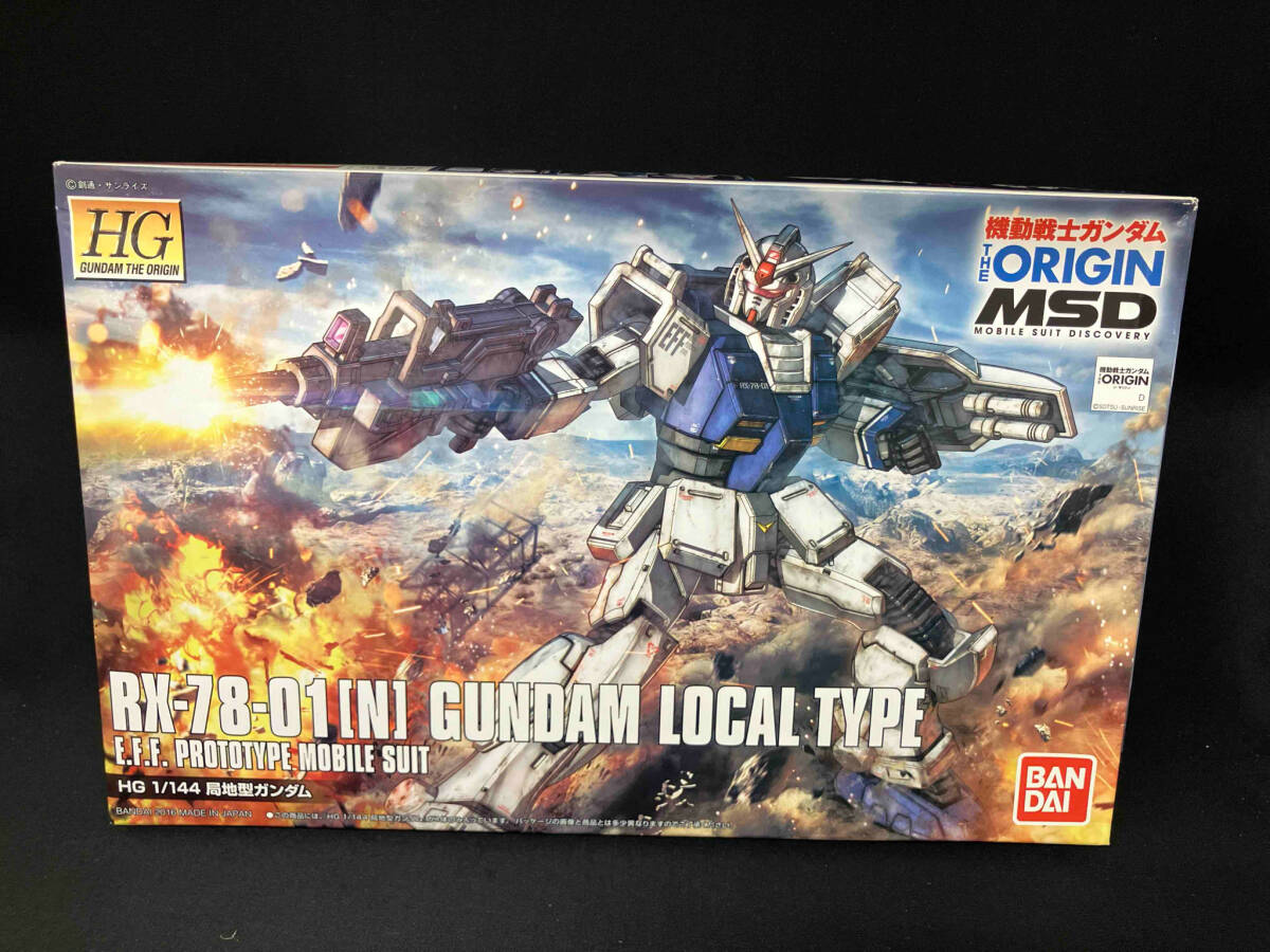 【やや傷や汚れあり】プラモデル バンダイ 1/144 局地型ガンダム HG 「機動戦士ガンダム THE ORIGIN MSD」の落札情報詳細 - Yahoo!オークション落札価格検索 オークフリー