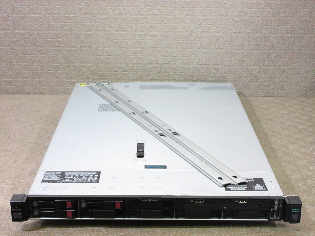 【傷や汚れあり】【※HDD無し】HP ProLiant DL360 Gen10 / Xeon Bronze 3104 1.70GHz ...