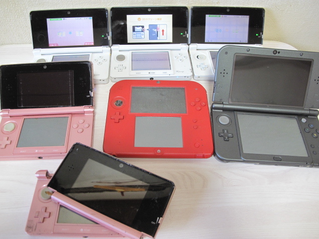 【傷や汚れあり】★☆ Nintendo New 3DS LL , 3DS , 2DS , 本体のみ 7台セット ジャンク 品☆★の落札情報詳細 - Yahoo!オークション落札価格検索 オークフリー