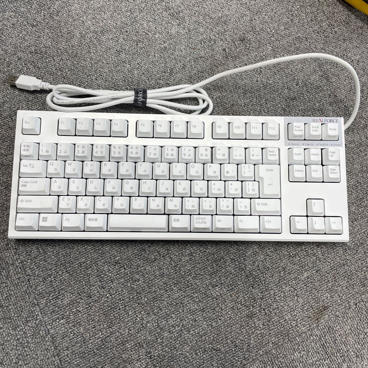 【未使用】REALFORCE R3S 有線 テンキーレス 45g 日本語配列 R3SC21 USBキーボード 新品未使用の落札情報詳細 - Yahoo!オークション落札価格検索 オークフリー