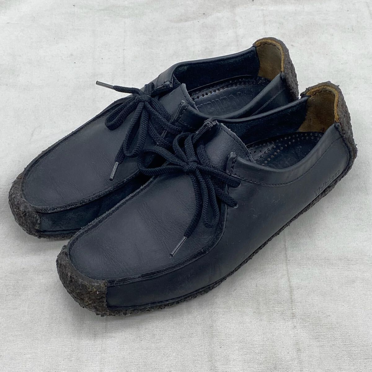 【やや傷や汚れあり】Clarks Wallabee クラークス ワラビー ブラック シューズ レザー UK6 24センチ相当 レディース シューズの落札情報詳細 - Yahoo!オークション ...