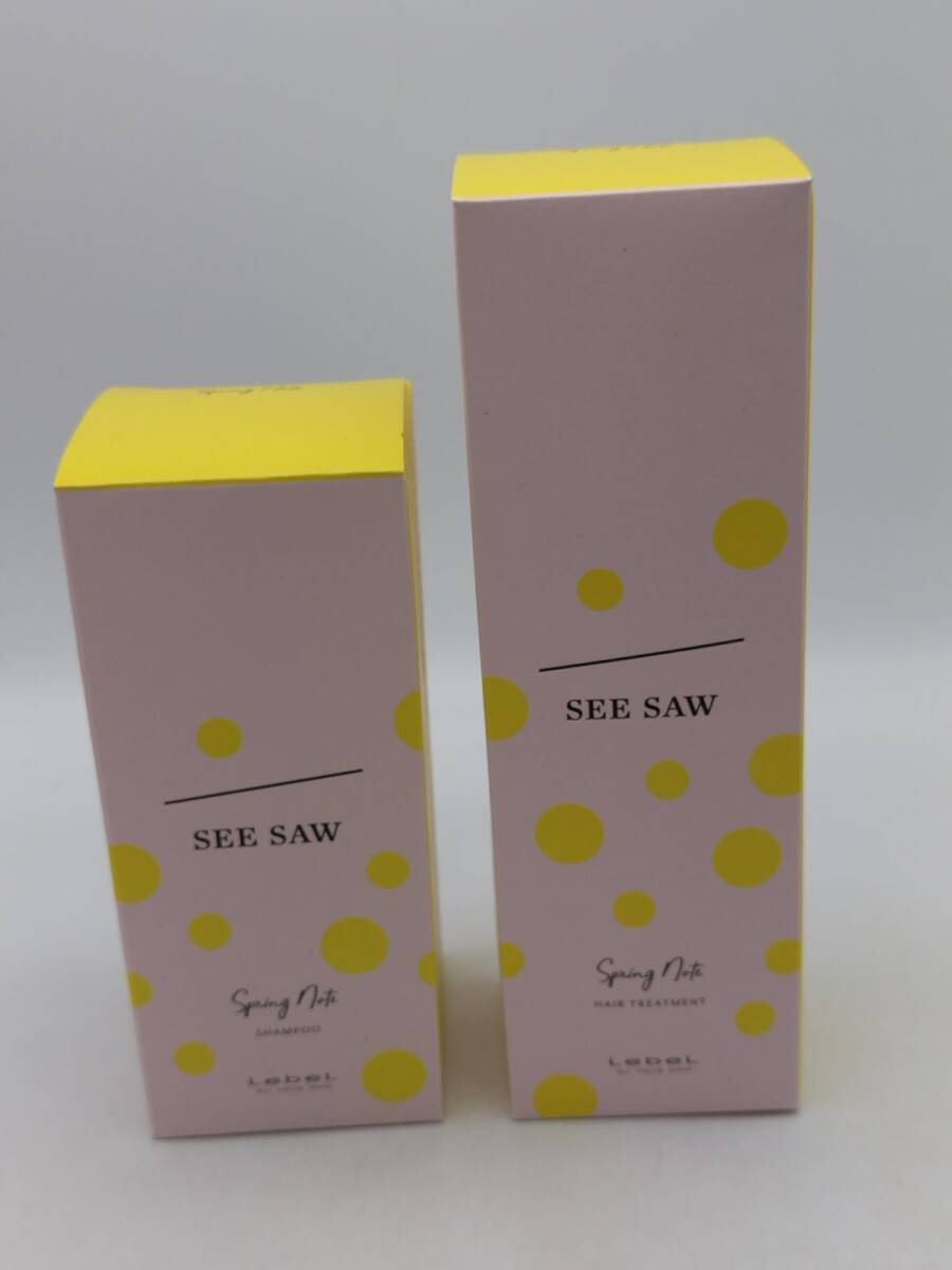 【未使用】d★新品 SEE/SAW ルベル シーソー ヘア＆スキャルプ シャンプー 250ml トリート 200ml★の落札情報詳細 - Yahoo!オークション落札価格検索 オークフリー