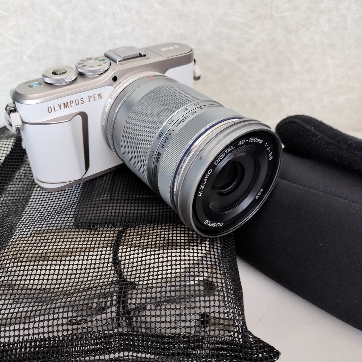 【やや傷や汚れあり】【YH-1112】中古美品 OLYMPUS PEN Lite E-PLS 14-42mm F3.5-5.6 40-150mm F4-5.6 オリンパス ミラーレス一眼の落札 ...