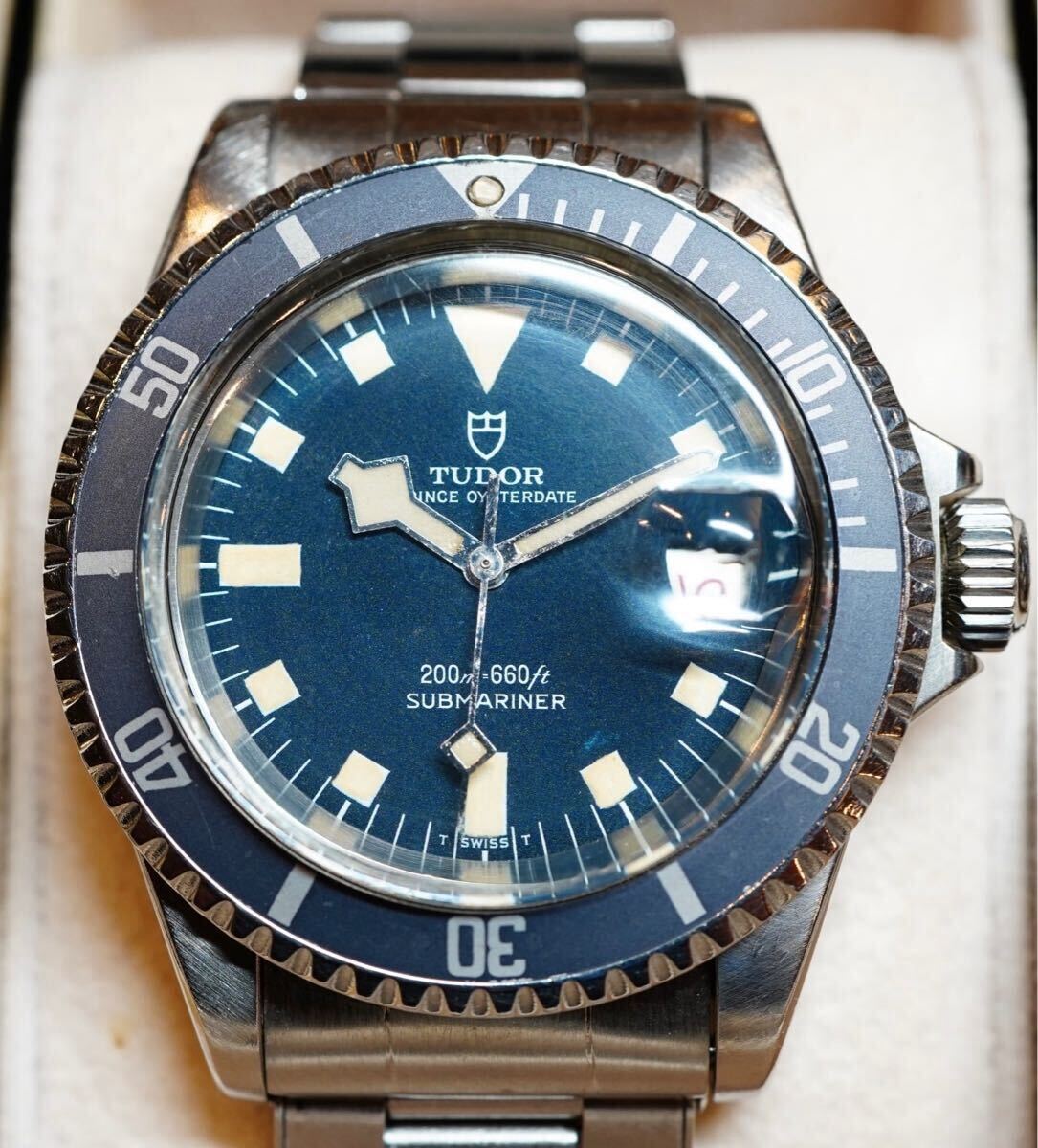 【目立った傷や汚れなし】TUDOR Ref.7021/0 チューダー チュードル サブマリーナ イカサブ 1stフルオリジナル青サブ （検 ...