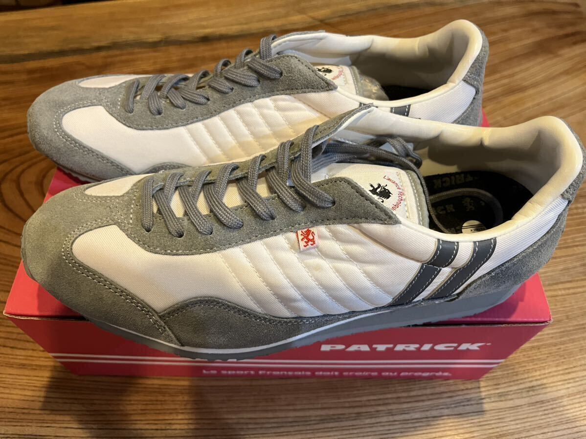 【美品】PATRICK STADIUM パトリック スタジアム カラー/FALLS(灰/青) サイズ 44/27.5cm 日本製【国内正規品】の落札情報詳細 - Yahoo!オークション落札 ...