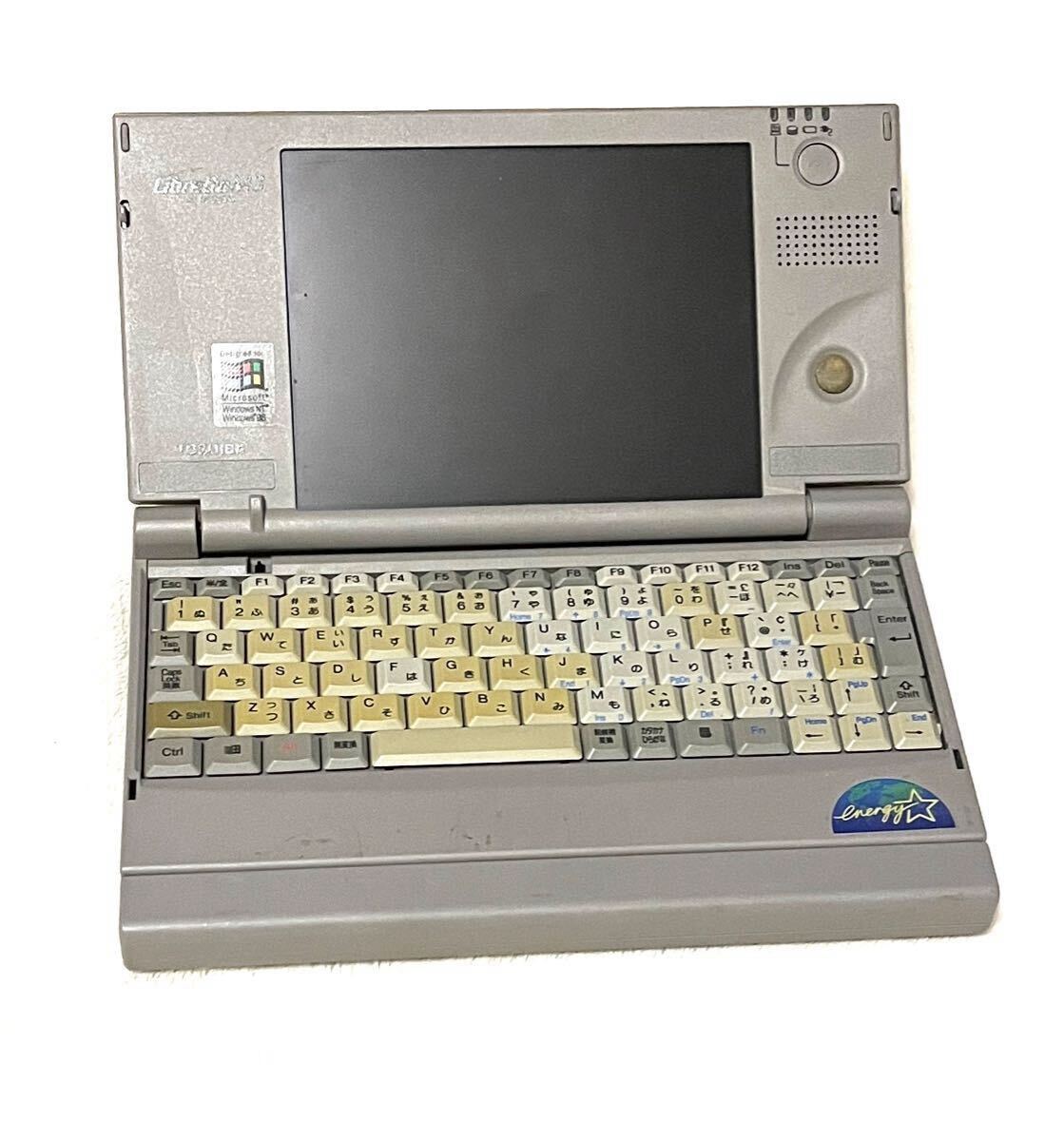 【全体的に状態が悪い】ジャンク Libretto M3 Windows98 リブレット ノートパソコン ミニPC レトロ 東芝 MPC ...