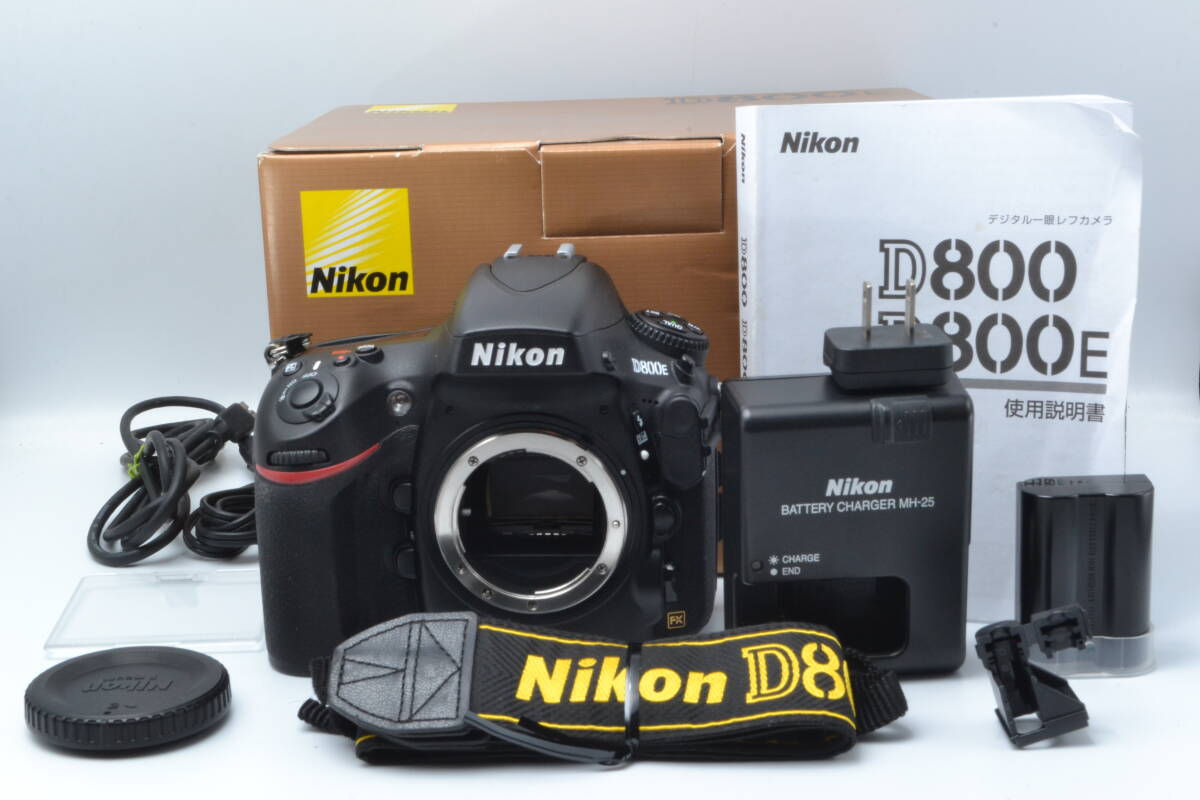 【目立った傷や汚れなし】 美品 ニコン Nikon D800E ボディ 《 ショット数6859回 》 X1001H871X24C0048の落札情報詳細 - Yahoo!オークション落札価格検索 ...