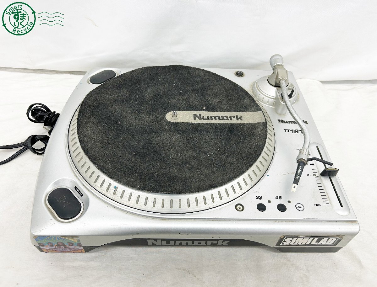 【全体的に状態が悪い】AJ0608761 Numark レコードプレーヤー ターンテーブル TT1610 アナログ レコード 中古品 現状品 ...