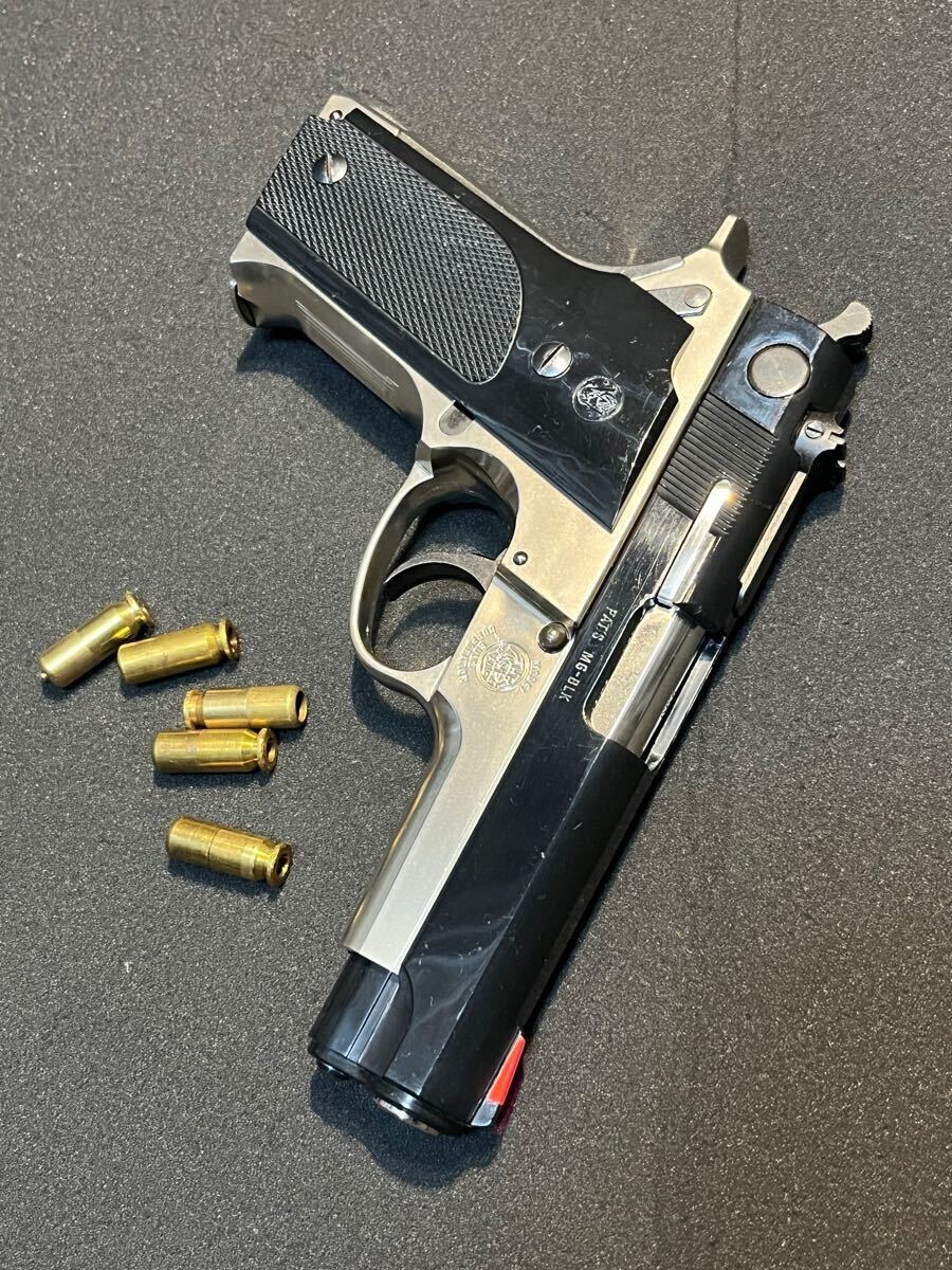 【やや傷や汚れあり】MGC S&W M-59 リアル カスタム プロップ ハーフシルバー太陽にほえろドックSPの落札情報詳細 - Yahoo!オークション落札価格検索 オークフリー