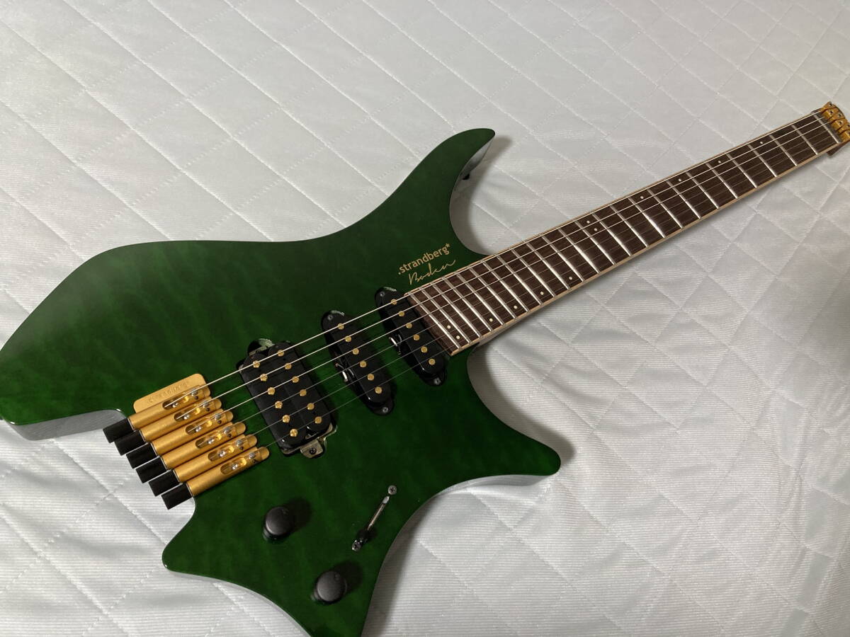 strandberg boden タイプ 和彫り錦鯉 手作りギターの落札情報詳細 - Yahoo!オークション落札価格検索 オークフリー