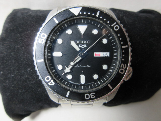 【傷や汚れあり】【SEIKO】SEIKO 5 セイコー オートマチック 4R36-07E2 R5 2 デイデイト/スケルトン メンズ/腕時計 ...