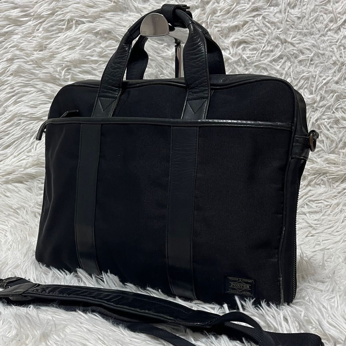 【やや傷や汚れあり】「1円」 PORTER ポーター ブリーフケース ビジネスバッグ 吉田カバン ターク A4サイズ収納 2way ブラック ショルダーバッグの落札情報詳細 - Yahoo ...