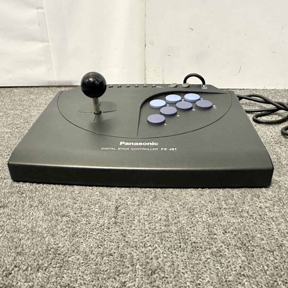【傷や汚れあり】A041-I65-446 Panasonic パナソニック 3DO REAL FZ-JS1 デジタルスティックコントローラー ...