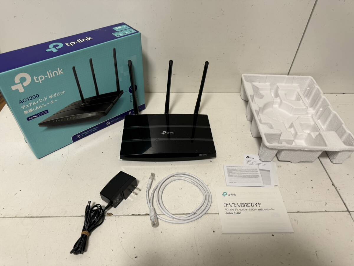 【やや傷や汚れあり】【TP-Link Archer C1200 本体 AC1200 Wi-Fi 無線LAN ルーター アダプタ】の落札情報詳細 ...