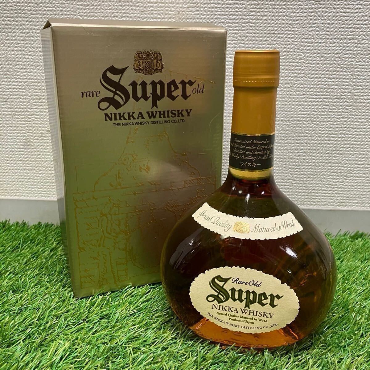 【未使用】12-002 古酒 スーパーニッカウイスキー レアオールド NIKKA SUPER WHISKY RARE OLD 箱付 NIKKA スーパーニッカ オールド ウイスキーの落札情報 ...