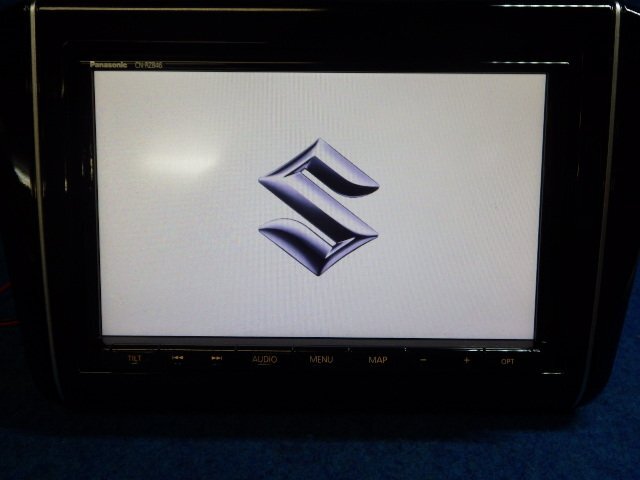【やや傷や汚れあり】スズキ純正ナビ CN-RZ846ZA 99000-79BM0 2018年データ スイフトRS ZC83S パネル付 TV・GPSアンテナ欠品 ETC・ドラレコ付き (AA ...