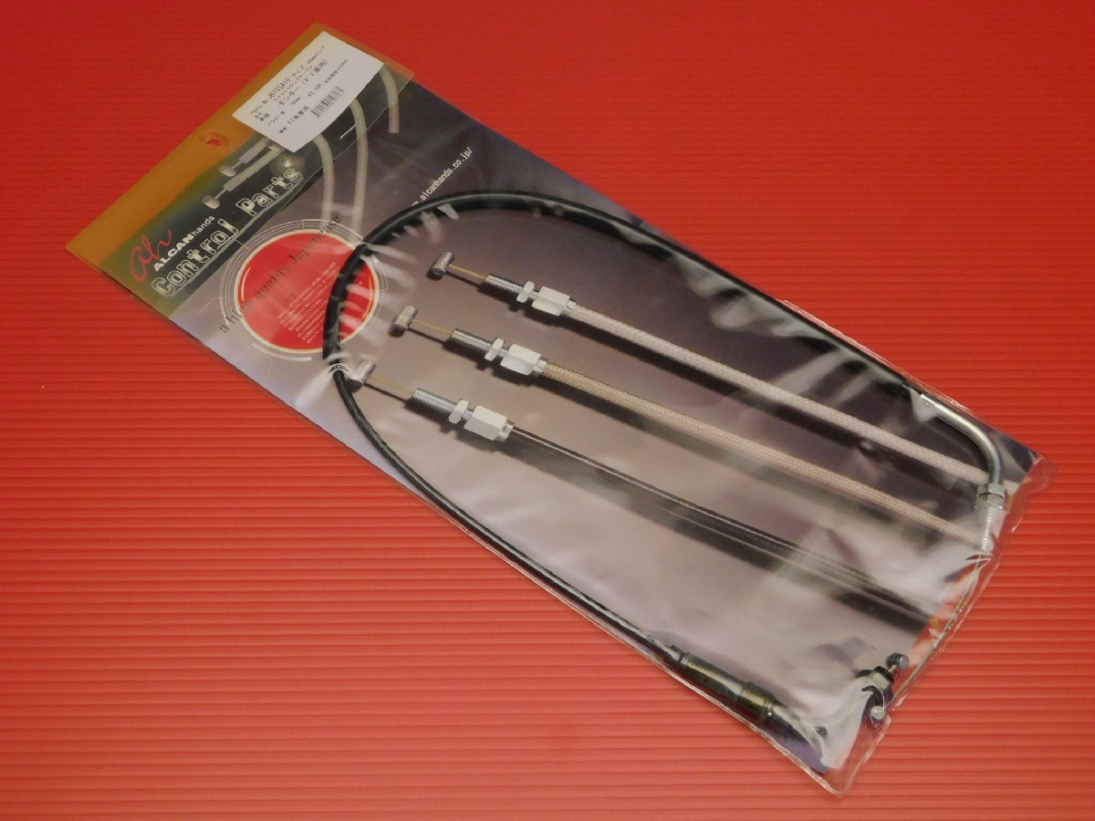 【未使用】【評価N】 HONDA モンキー FI車用 アクセル スロットル ケーブル ワイヤー 50mmロング アウター730mm JB155A05 ALCAN hands cの落札情報詳細 ...