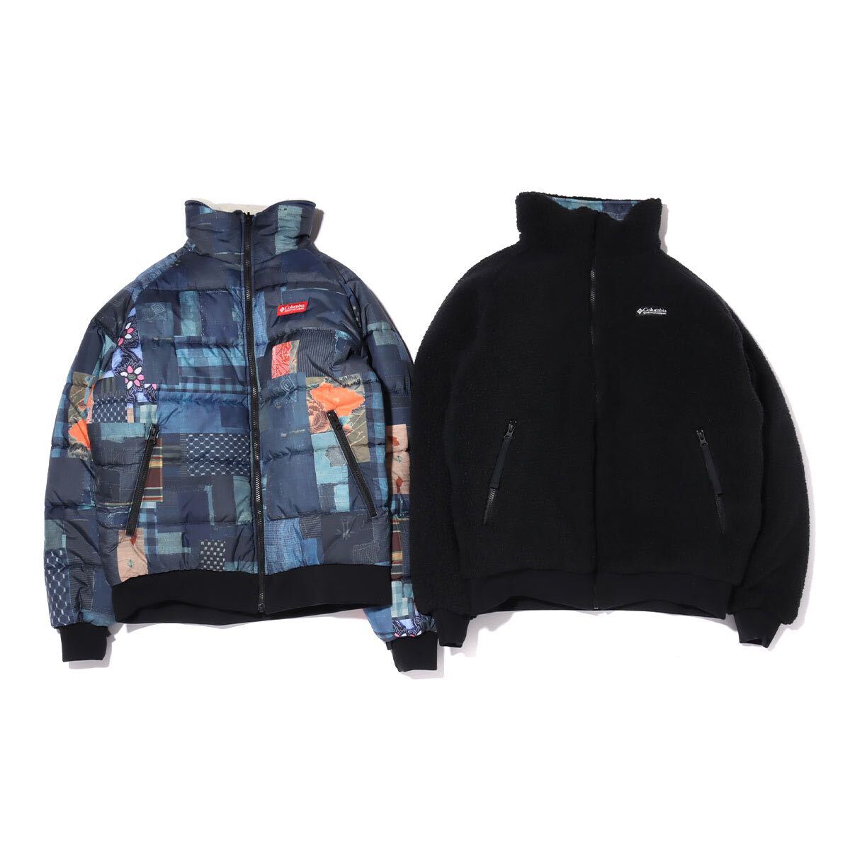 【未使用】Columbia x ATMOS LAB Powder Keg(TM) Text Reversible Fleece Jacket ...