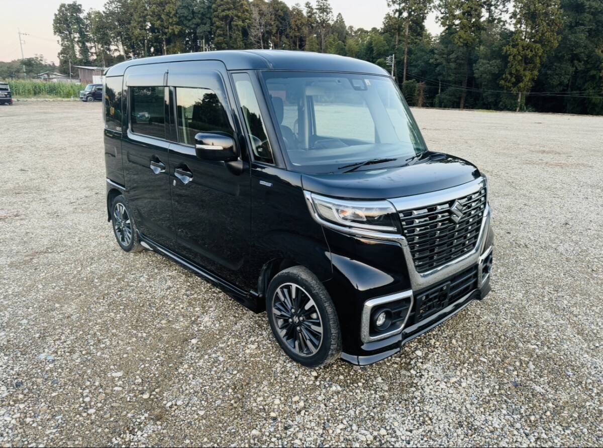 【走行距離 69,500 km】平成30スペーシアカスタム ハイブリッド,車検R8/11月まで,DAA-MK53S/美品の落札情報詳細 - Yahoo!オークション落札価格検索 オークフリー