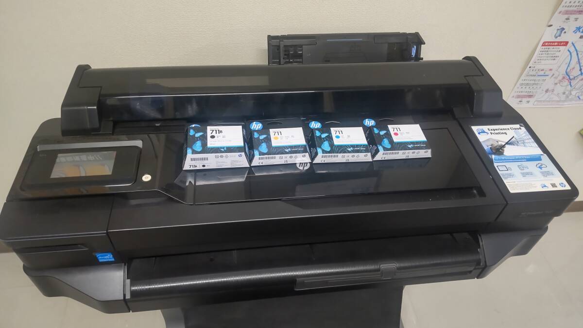 【目立った傷や汚れなし】HP DesignJet T530 36インチ（A0）大判プリンタ プロッタ 中古超美品の落札情報詳細 - Yahoo!オークション落札価格検索 オークフリー