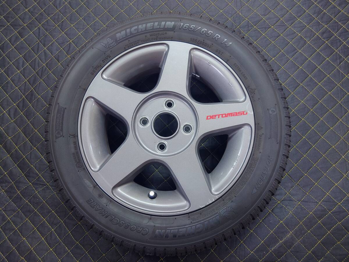 【やや傷や汚れあり】シャレード デ・トマソ ダイハツ純正 14インチ 5J＋45 4穴 PCD100 165/65 R14 ミシュランCROSSCLIMATEの落札情報詳細 - Yahoo ...