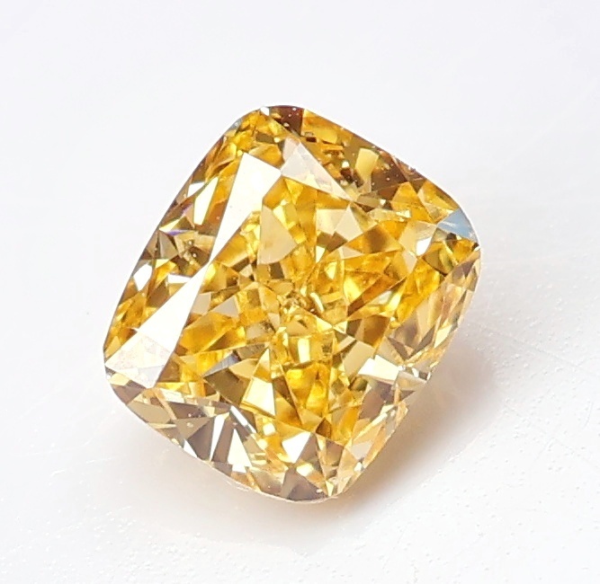 【目立った傷や汚れなし】【100円～】VS2！0.122ct 天然ダイヤ FANCY INTENSE ORANGE YELLOW（ナチュラルカラー）Xの落札情報詳細 - Yahoo ...