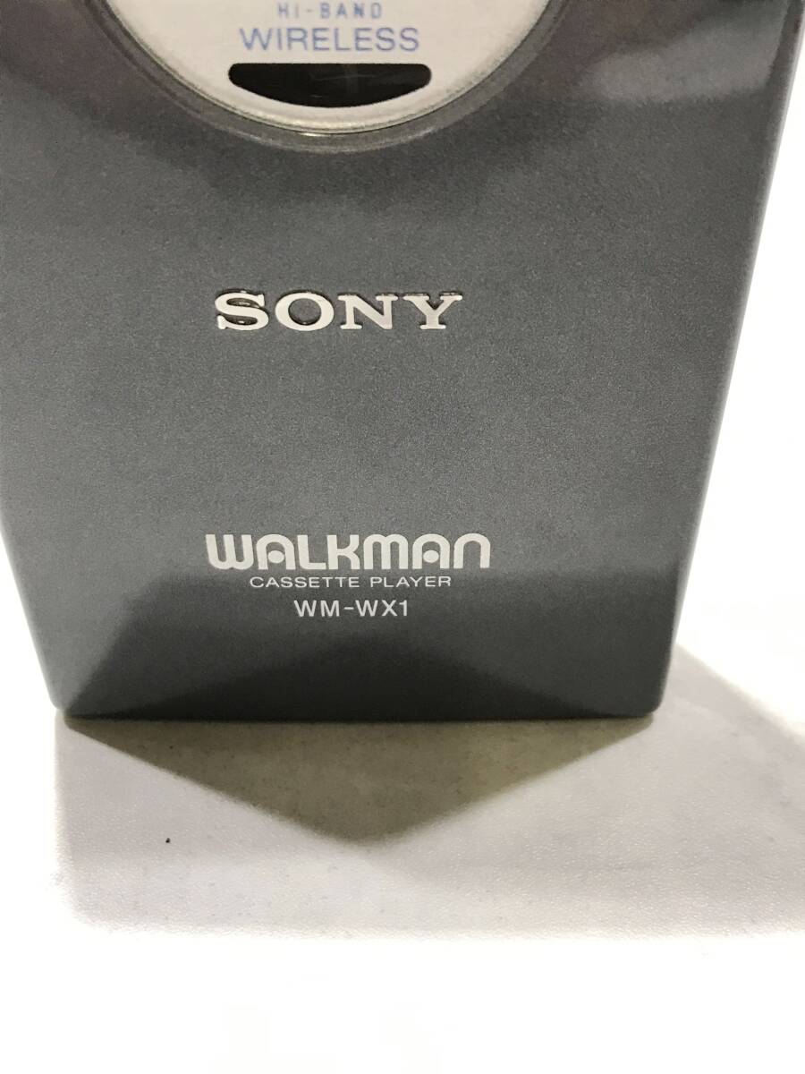 【やや傷や汚れあり】S9100 SONY ソニー WALKMAN ウォークマン カセットプレーヤー WM-WX1 ポータブル【未確認 ...