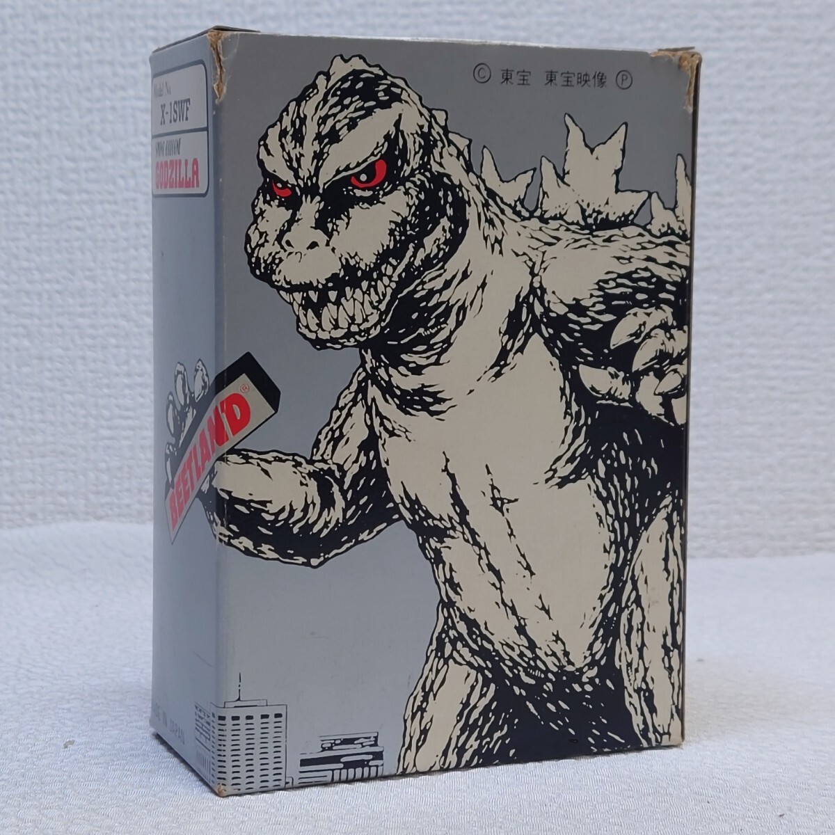 【やや傷や汚れあり】BEETLAND swing cologne GODZILLA ゴジラ ソフビ コレクターズ 東宝 東宝映像 X-1SWF ...