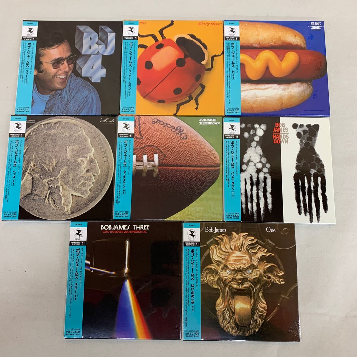 【未使用】【C-1③】全てプロモ新品！Bob James ボブ・ジェームス 紙ジャケ8タイトル Tappan Zee Records タッ ...
