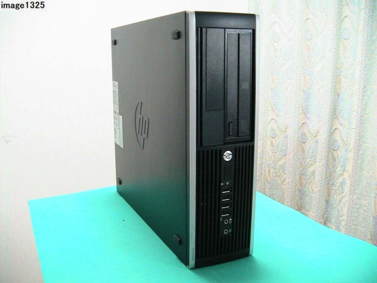 【目立った傷や汚れなし】HP ”Compaq Elite 8300 SFF” Core i5-3570 3.40GHz・8GB・Win 11 Pro 64bit (最新ver:24H2 ...