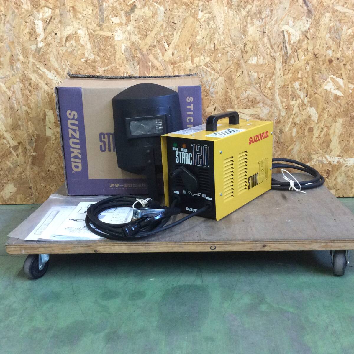 【目立った傷や汚れなし】【RH-1287】中古美品 SUZUKID スズキッド 交流アーク溶接機 スターク120 60Hz SSC-122の落札情報詳細 - Yahoo!オークション落札価格 ...