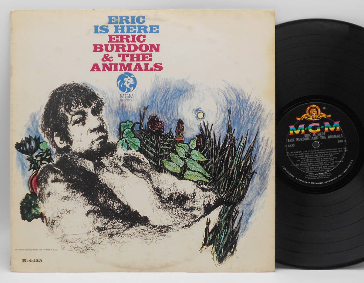 【やや傷や汚れあり】★US ORIG MONO LP★ERIC BURDON & THE ANIMALS/Eric Is Here 1967年 ...