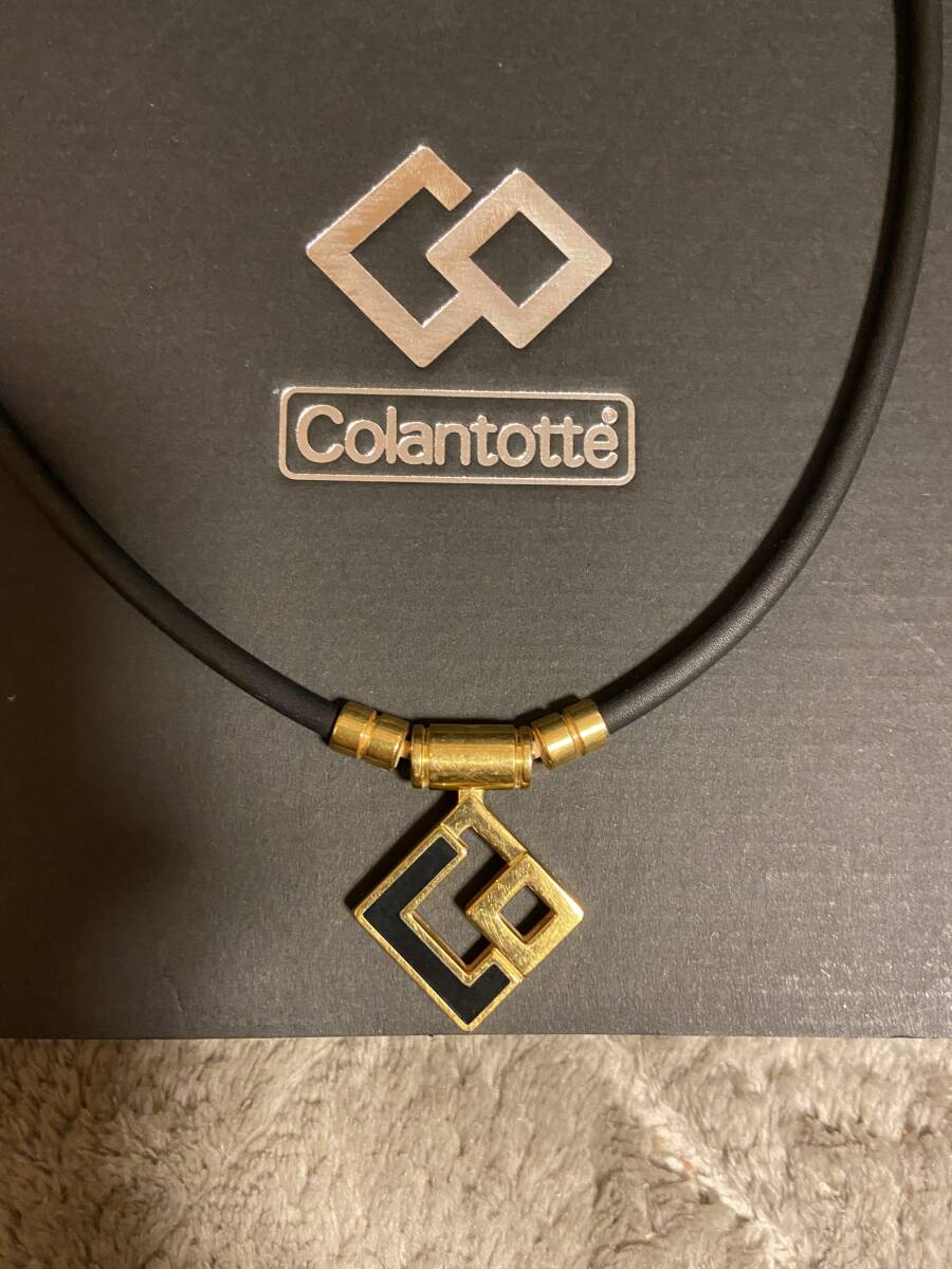 【やや傷や汚れあり】#8396 Colantotte コラントッテ ネックレス AURA TAO 磁気ネックレス ブラック×シルバー Mサイズ 約43cm 付属品有の落札情報詳細 ...