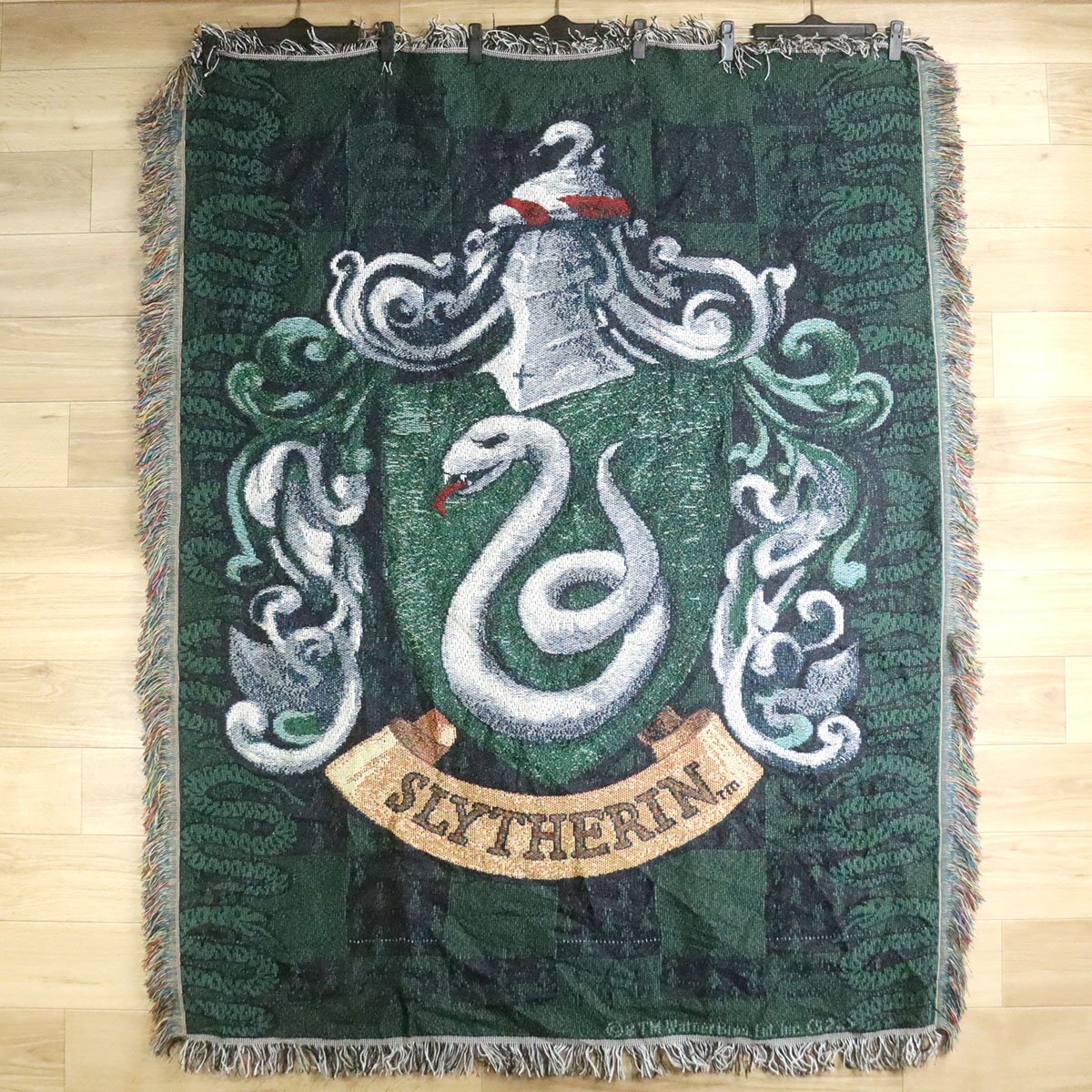 【やや傷や汚れあり】X1I/O12.26-1 Harry Potter ハリーポッター SLYTHERIN スリザリン ラグ マット カーペット ブランケット 絨毯 マルチカバーの落札情報詳細 ...
