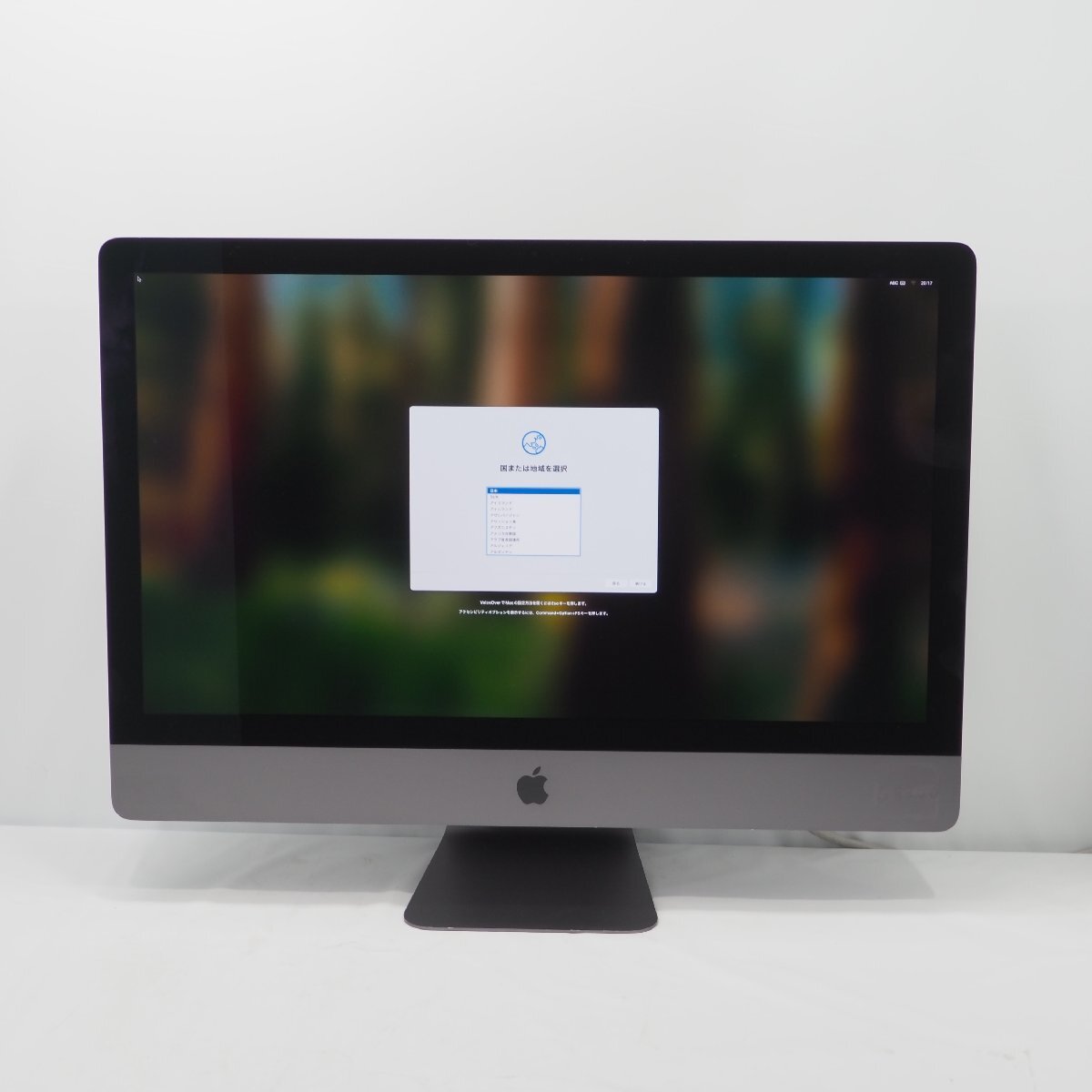 【傷や汚れあり】Apple iMac Pro 2017 A1862 Xeon W 3.2GHz/64GB/SSD1TB/Mac OS Sequoia/Radeon Pro Vega 64【同梱 ...