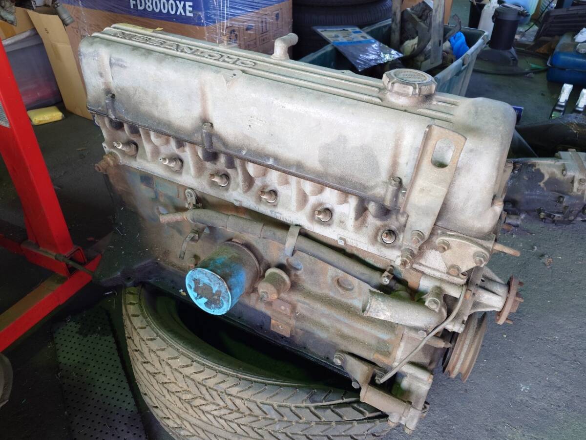 【やや傷や汚れあり】”引き取り限定” 旧車 レア 日産 L28 N42 L型エンジンブ本体 売り切り！！ No.3の落札情報詳細 - Yahoo!オークション落札価格検索 オークフリー