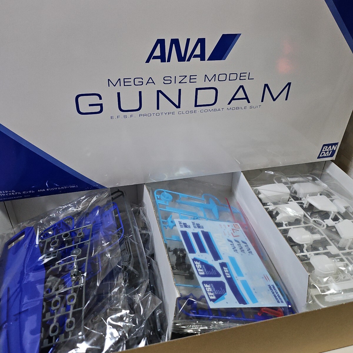 【未使用】ガンダム 未組立 ガンプラ ANA 1/48 メガサイズモデル RX-78-2 ガンダム ANAオリジナルカラー プラモデル GUNDAM BANDAIの落札情報詳細 - Yahoo ...