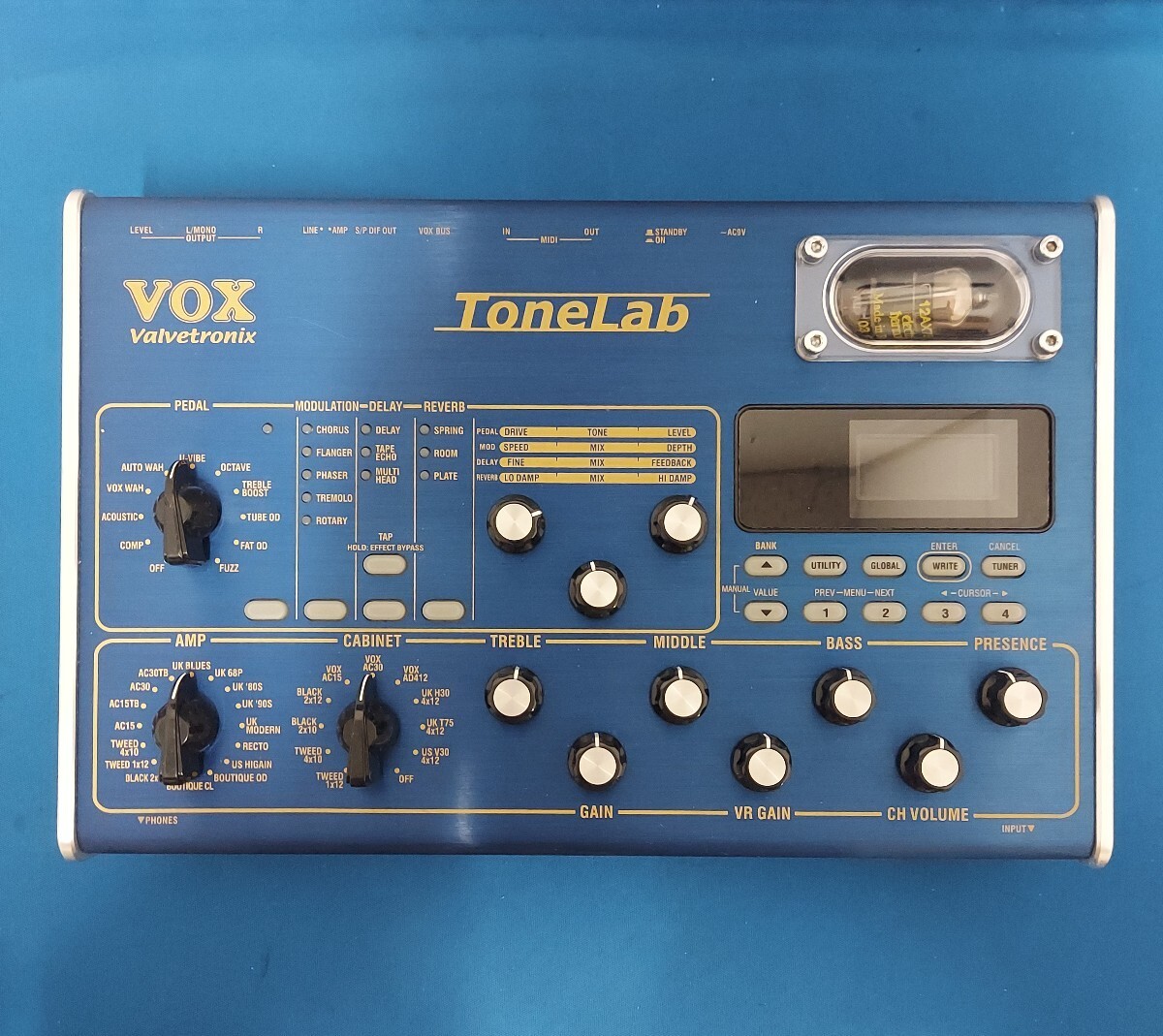 【目立った傷や汚れなし】★アダプター欠品 動作未確認 現状販売 VOX Valvetronix TONELAB 真空管搭載 アンプ シュミレーター 初代モデル マルチエフェクター★の落札情報 ...