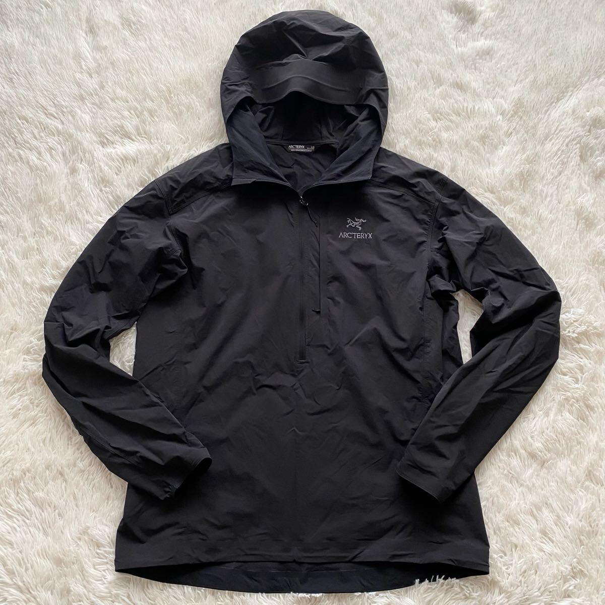【目立った傷や汚れなし】【極美品/Lサイズ】Arc'teryx アークテリクス Gamma SL Anorak ガンマ マノラック ソフトシェル 28917 メンズ ネイビー マウンテンパーカ ...