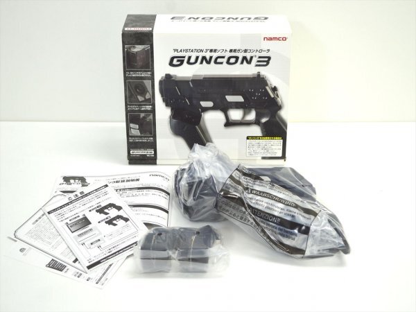 【未使用】KM639 未使用保管品!! ナムコ GUNCON 3 ガンコン3 NPC-109 プレイステーション3ソフト専用 ガン型 ...